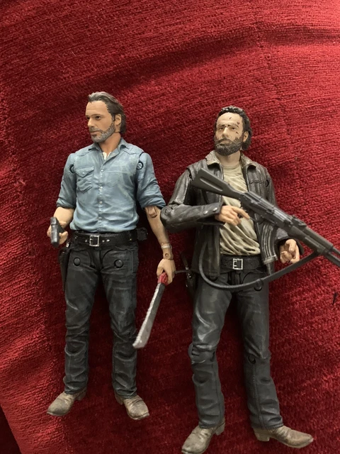 MCFARLANE TOYS THE Walking Dead TV Series: Rick Grimes Action Figure ...