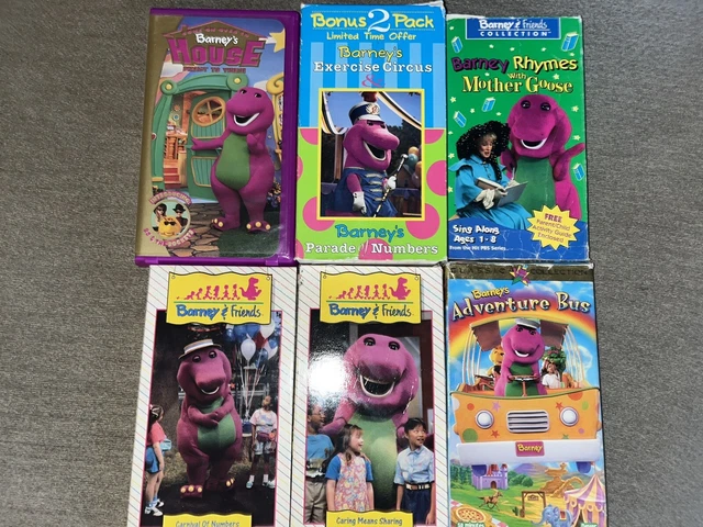 BARNEY VHS LOT (6) Bonus 2 Pack + Time Life Videos £30.16 - PicClick UK