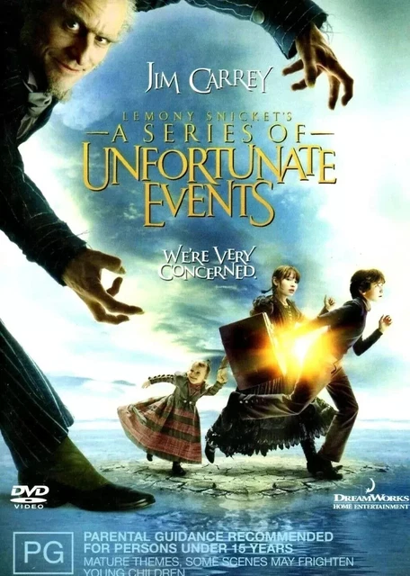 LEMONY SNICKET'S DVD A Series of Unfortunate Events (DVD, 2004) - FREE ...