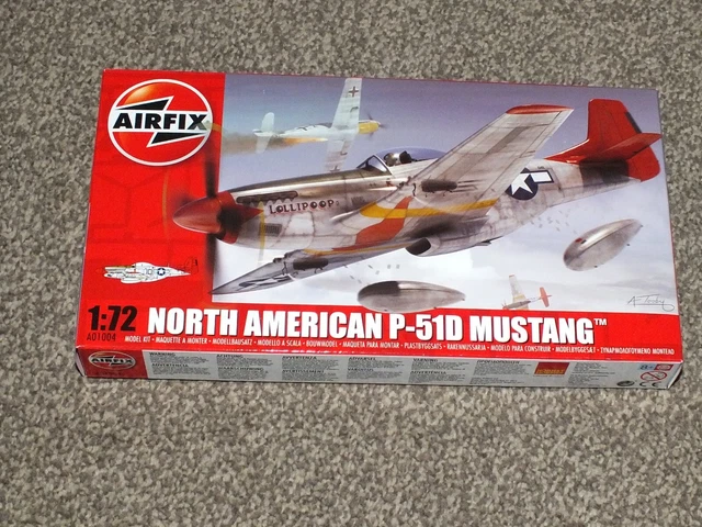 AIRFIX NORTH AMERICAN P-51D Mustang 1:72 Scale EUR 10,50 - PicClick FR