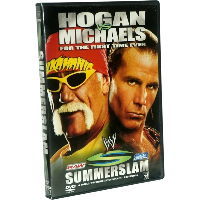 WWE WRESTLING SUMMERSLAM 2005 DVD Hulk Hogan VS Shawn Michaels Batista JBL $10.46 - PicClick CA