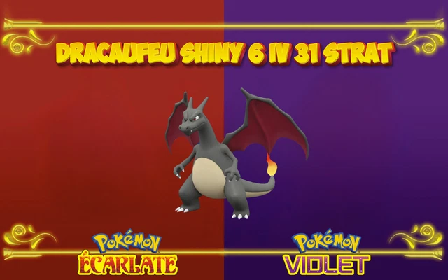 POKEMON SCARLET / Pokemon Purple: Shiny Firecracker / Shiny Charizard 6 ...