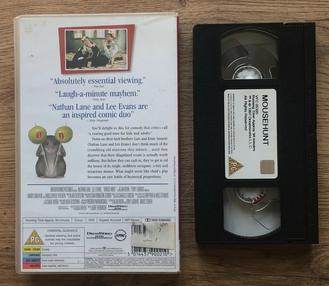 MOUSE HUNT VHS Video tape Nathan Lane - Lee Evans £4.99 - PicClick UK