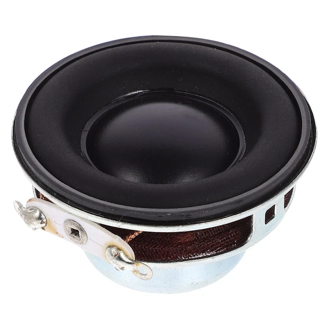 1PCS 40MM FULL Range Speakers 4 Ohm 5W Enthusiast DIY Flat Arc Rubber ...