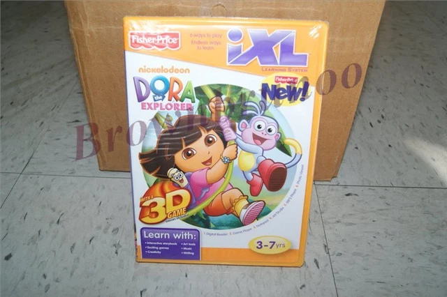 FISHER PRICE IXL Learning System "Dora The Explorer With 3D Game ...
