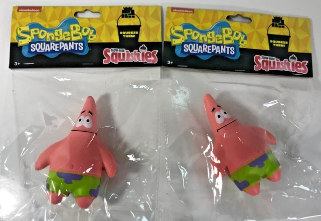2 NEW PATRICK Star Squishy Toys Spongebob Squarepants Squeeze Figure ...