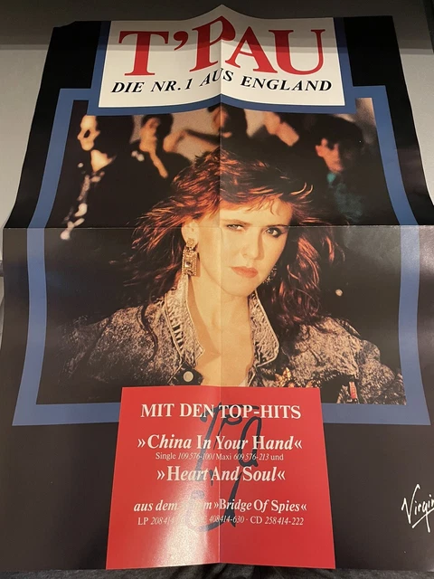 T’PAU / BEE Gees / Dirty Dancing Chart-Plakat 40 x 60 cm / „Der ...