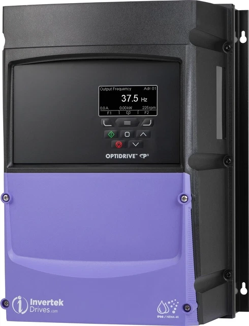 VFD - 10HP 30A 7.5kW 200V-240V 1PH/3PH NEMA 4X - Invertek P2 ...