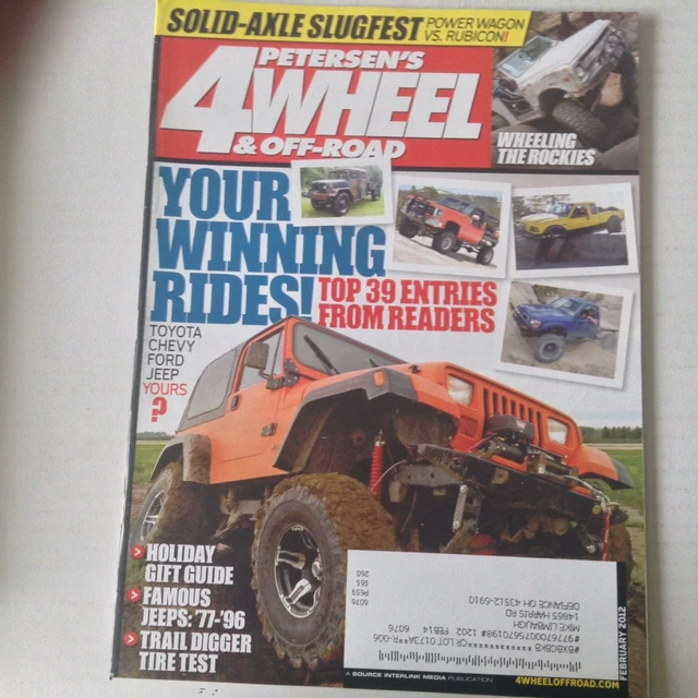 4 WHEEL & Off-Road Magazine Solid Axle Slufgfest February 2012 ...