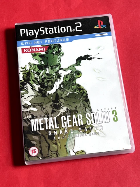 METAL GEAR SOLID 3 Snake Eater (PS2) Playstation 2 EUR 10,45 - PicClick FR