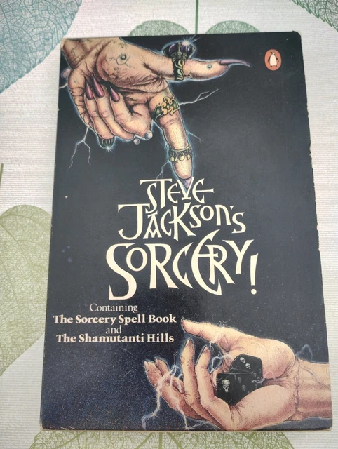STEVE JACKSON'S SORCERY Set (+ Spell Book, RPG, JOHN BLANCHE, Games ...