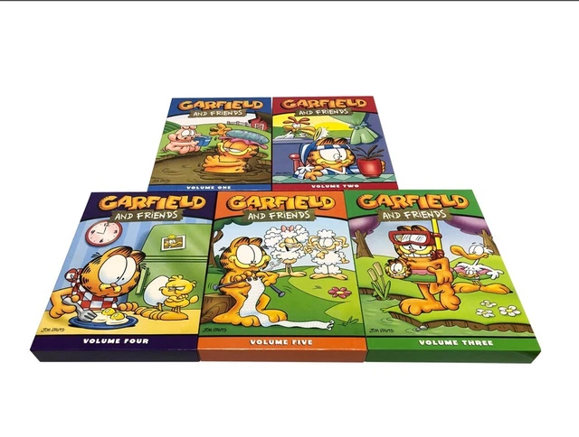 GARFIELD AND FRIENDS Seasons 1-5 DVD Complete Series Brand New & Sealed ...
