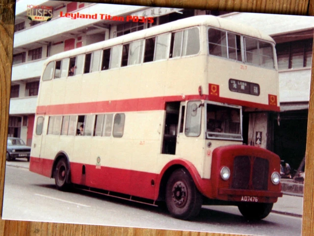HONG KONG BUSES. Leyland Titan Pd3/5. 1973-1981 £1.00 - PicClick UK
