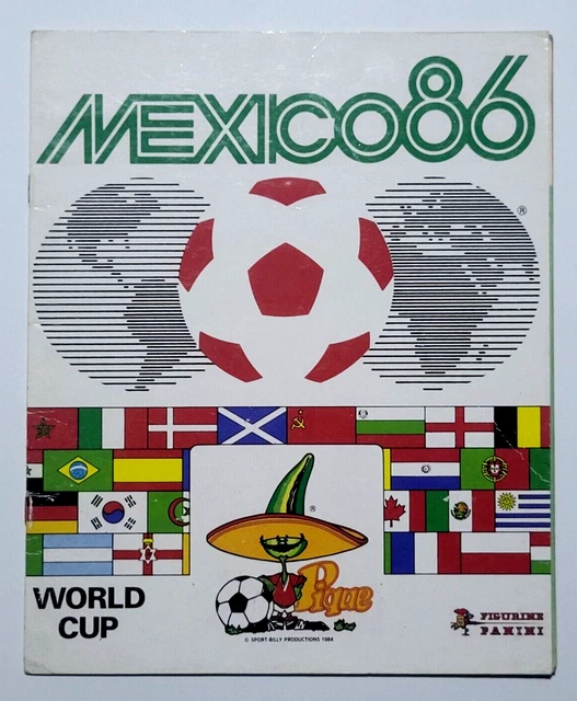 ALBUM FIFA WORLD Cup MEXICO 1986 PANINI Complete Magazine Reprint DIEGO ...