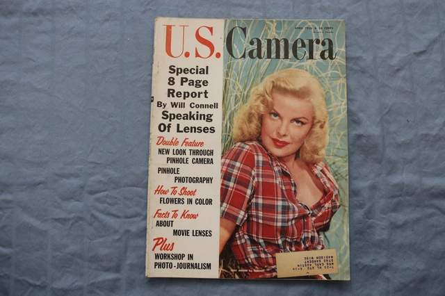 1956 APRIL U.S. Camera Magazine - Cleo Moore Cover - Sp 1195E £23.99 - PicClick UK