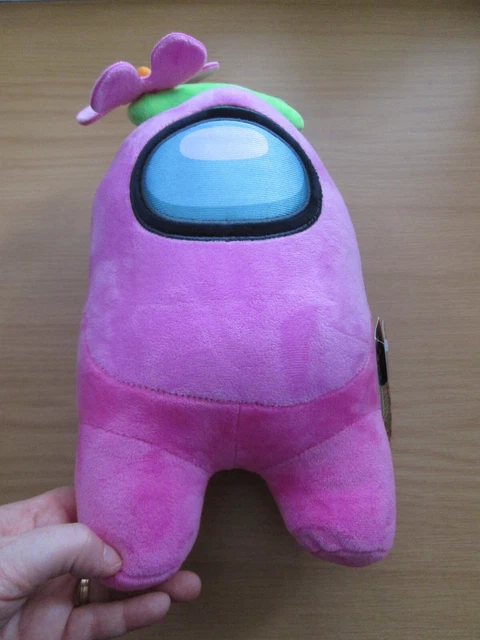PLUSH TOY TOIKIDO "AMONG US" Yume Toys Pink with Flower £3.83 - PicClick UK