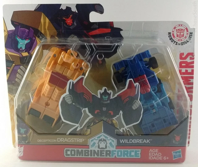 HASBRO TRANSFORMERS: ROBOTS in Disguise Combiner Force Dragstrip ...
