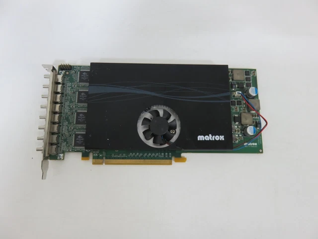 MATROX M9188 M9188-E2048F 2GB PCI Express x16 Graphics Card 8x mini ...