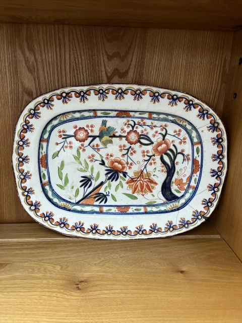 SPODE ? CHINOISERIE Imari Colours Georgian Country House Charger ...
