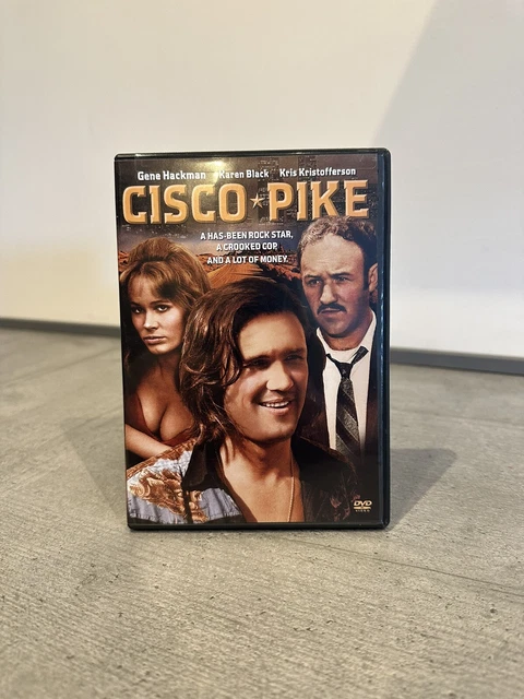 CISCO PIKE DVD Gene Hackman Karen Black Kris Kristofferson RARE OOP ...