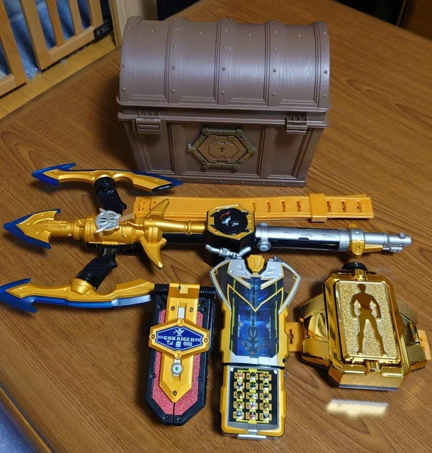 POWER RANGERS SUPER Megaforce Gokaiger Morpher Weapon 5p set BANDAI ...