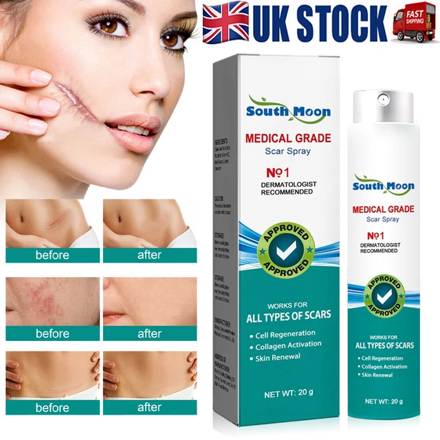 SCAR REMOVAL SPRAY Stretch Mark Reduction Spray Skin Body Scars Repair ...