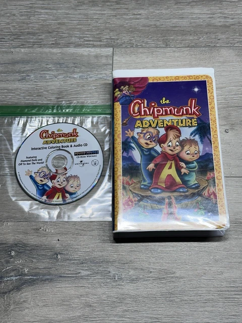 ALVIN AND THE Chipmunks - The Chipmunk Adventure (VHS, 1998, clamshell ...