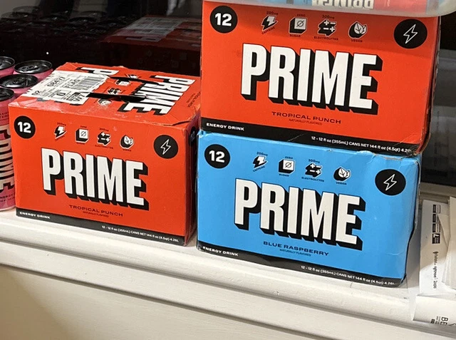 PRIME HYDRATION ENERGY Can Tropical - X12 Cans Full Box £70.00 ...