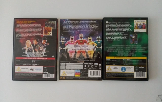 POWER RANGERS DVD Bundle £9.99 - PicClick UK