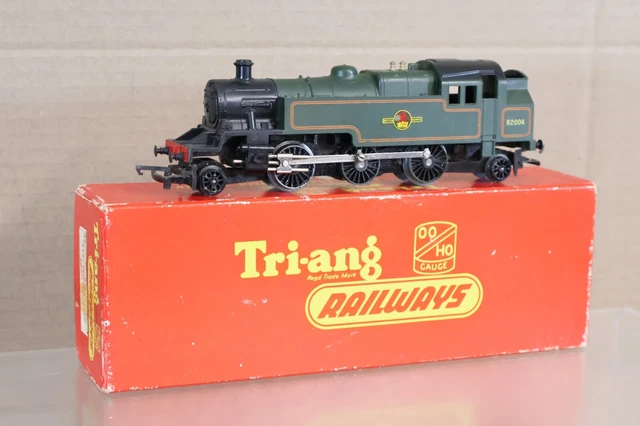 TRIANG R53 R59 Br Vert 2-6-2 Standard Classe 3MT Tank Locomotive 82004 ...