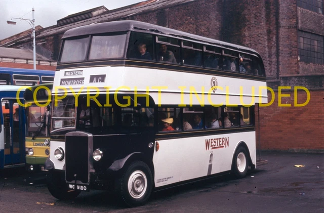 35MM SLIDE WESTERN SMT Leyland TD7/ Leyland WG9180 (fictional) Ex ...