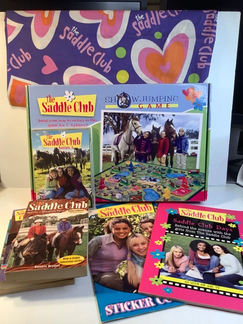 SADDLE CLUB VINTAGE Books DVD Choose Your Own Item $9.95 - PicClick AU