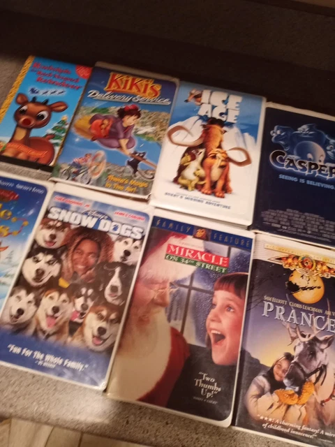 (8) WALT DISNEY, MGM VHS movies, Holiday, Christmas lot £21.13 ...