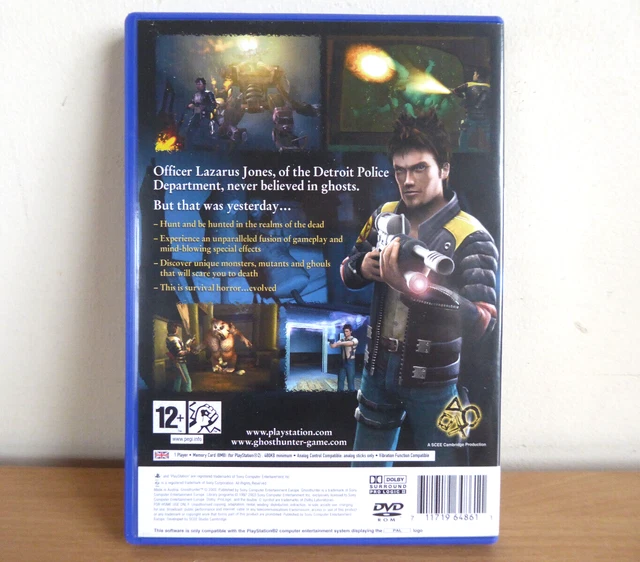 GHOST HUNTER PS2 Playstation 2 Game Complete £8.99 - PicClick UK
