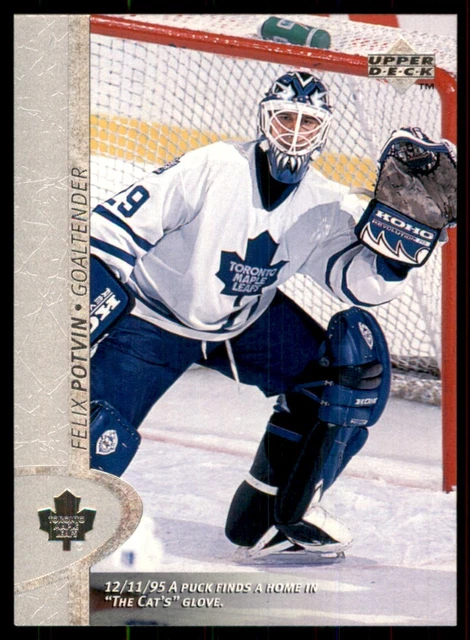 1996-97 UPPER DECK Felix Potvin Toronto Maple Leafs #341 182883 EUR 1 ...