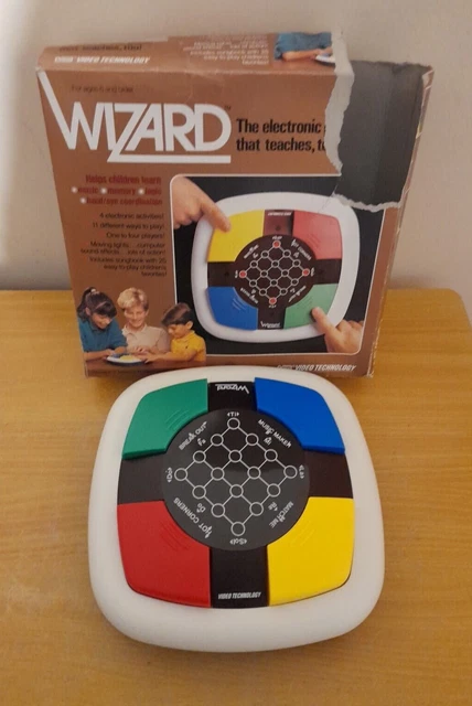 VTECH WIZARD ELECTRONIC Game Boxed Vintage 1987 £9.99 - PicClick UK