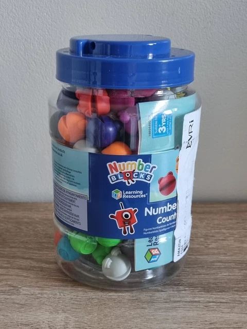 LEARNING RESOURCES NUMBERBLOCKS Numberblob Counting Set - 120pcs £14.99 ...