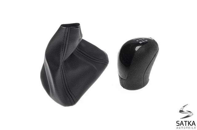 SCHALTKNAUF FÜR MERCEDES Vito Viano W639 03-10 Schaltsack Leder 6 Gang ...