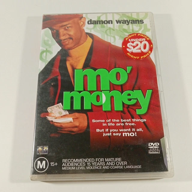 MO MONEY DVD Region 4 PAL Damon Wayans Stacey Dash Joe Santos M15 ...