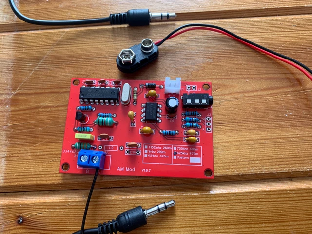 AM TRANSMITTER/MODULATOR, COMPLETE and working for vintage AM radio ...