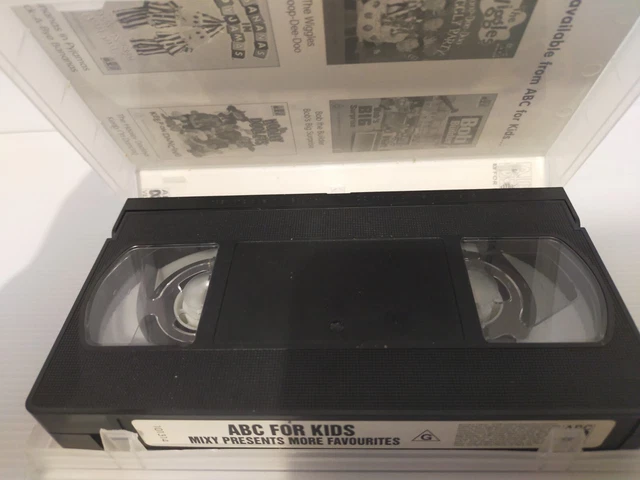 MIXY PRESENTS TV Favourites ABC Kids, Rare Title, VHS Video Pal ...