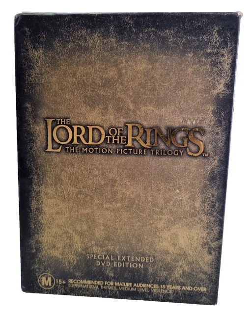 THE LORD OF The Rings Trilogy Special Extended Edition & Booklets DVD 2001 PAL 4 £22.09 ...