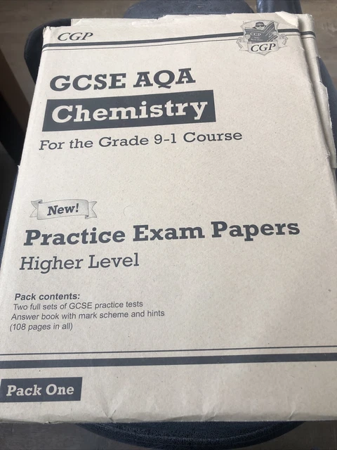 GCSE AQA CHEMISTRY For the Grade 9 - 1 Course Practice Exam Papers ...