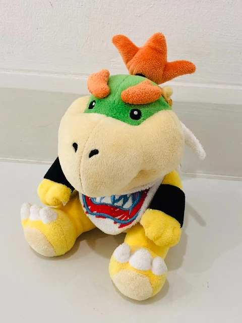 SANEI SUPER MARIO Bowser Jr. Koopa Kid 7" bambola di peluche Nintendo ...