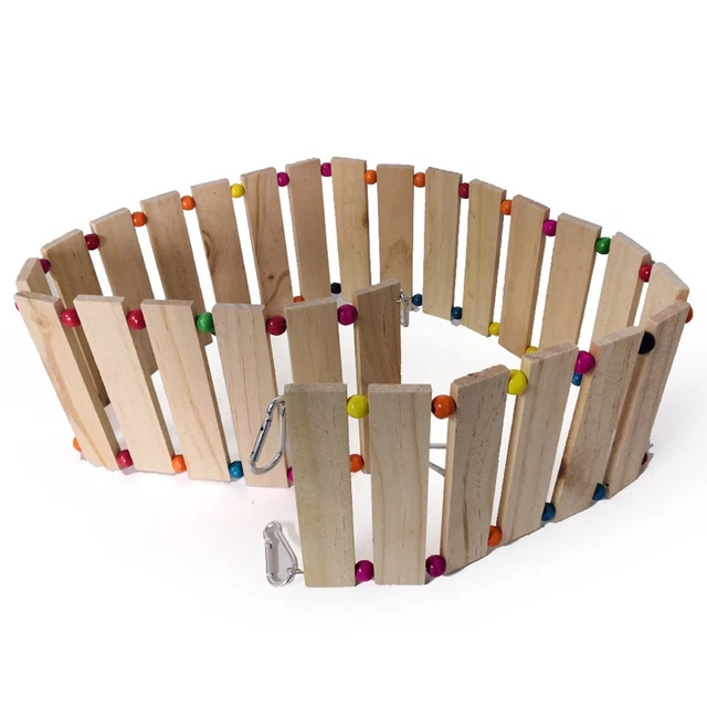 WOOD LADDER TOY Parrot Bird Swing Ladder Toys for Chicks Parrot ...