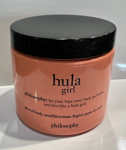 NEW PHILOSOPHY 🌺 Hula Girl 🌺 Glazed Body Soufflé Cream Lotion 16 Oz £89 ...