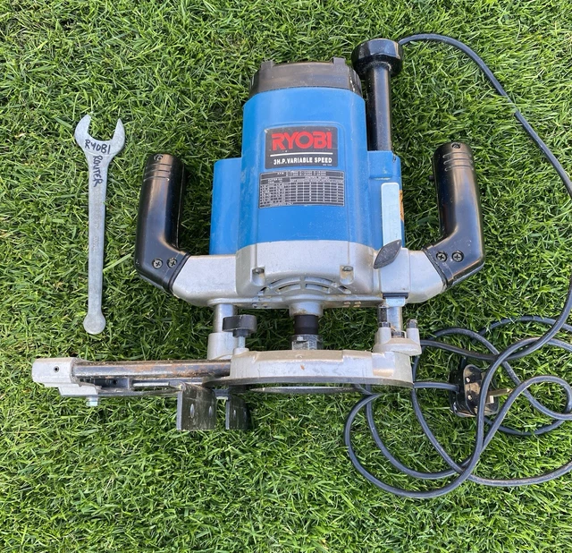 RYOBI INDUSTRIAL ROUTER RE-600 240v / 3HP variable speed control ...