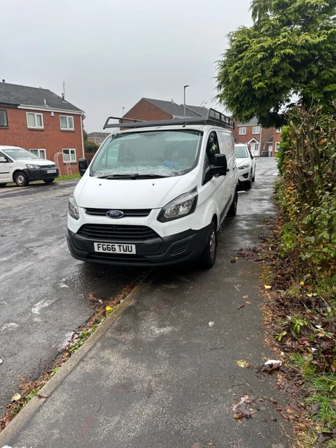 TRANSIT CUSTOM LWB ulez compliant 66 plate roof rack security locks £ ...