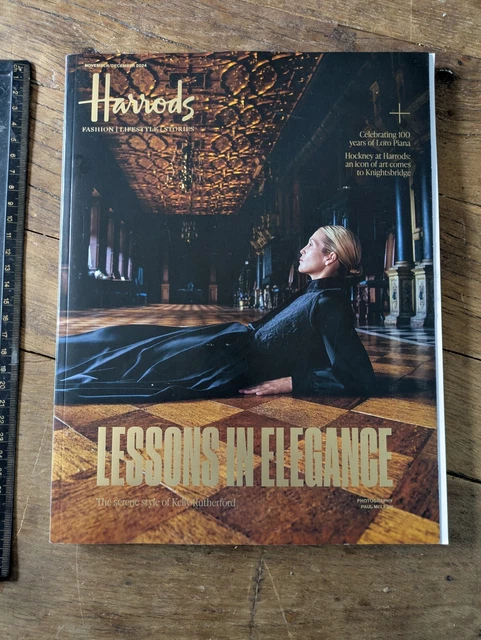 HARRODS MAGAZINE. NOVEMBER/ December 2024. Issue Title "Lessons in ...