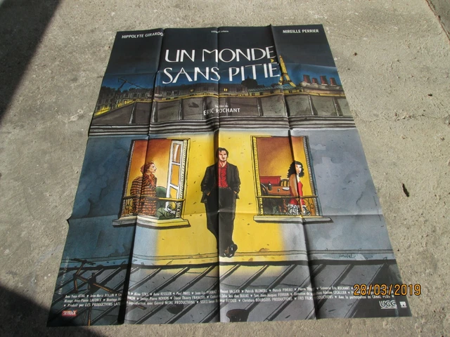 UN MONDE SANS PITIE Affiche cinéma originale pliée f:120/160 année 1989 TBE EUR 30,00 - PicClick IT